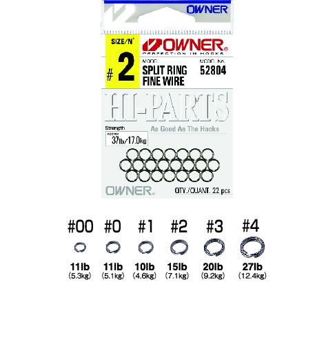 Owner Fine Wire Split Ring