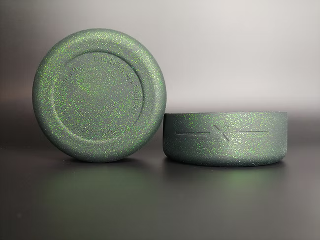 Essential Armour Silicon Yeti Bottle Protector - Green Aurora - The Gr