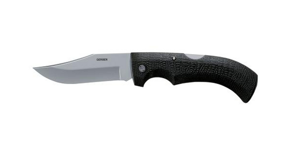 Gerber GatorMate Folder Clip Point Fine Edge Knife- Black
