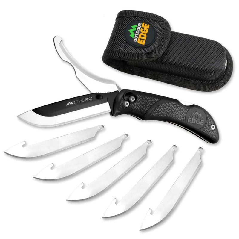Outdoor Edge Razor-Pro With Guthook Black